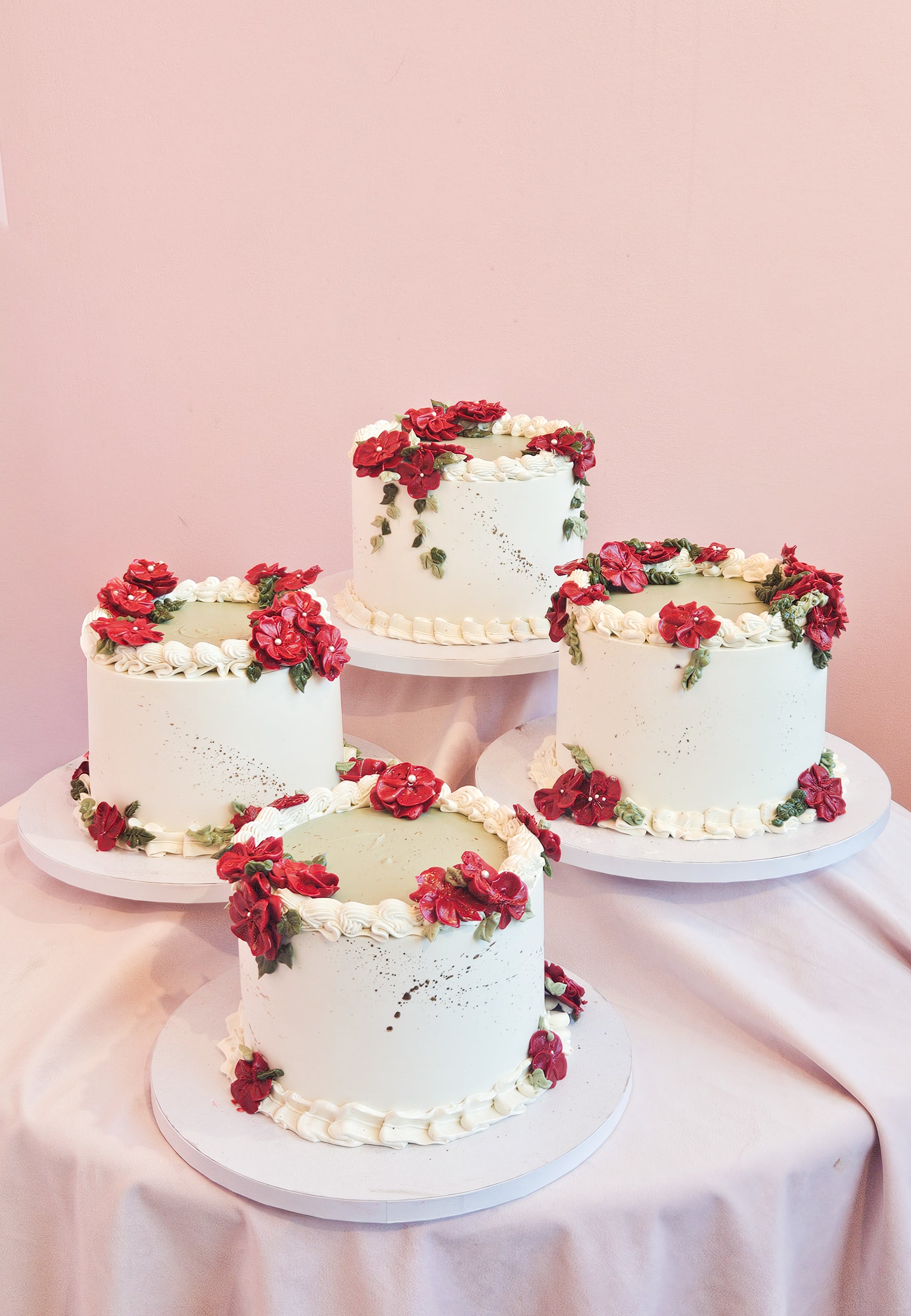 Rice Paste Edible Flower Course – Pastel Bakes